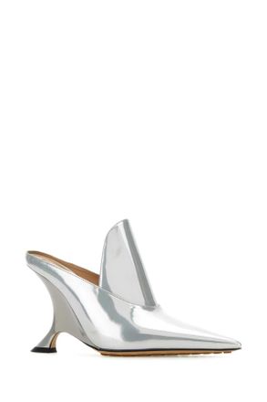 Bottega Veneta Tacco Mule - Silver