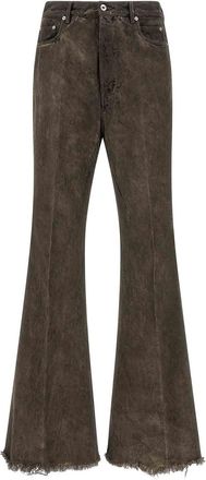 Rick Owens Bootcut Jeans - Grau