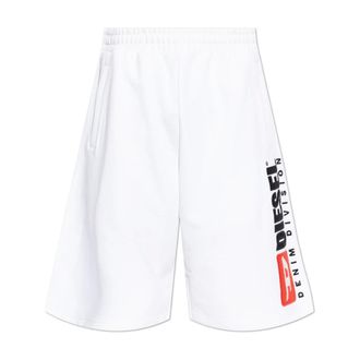 Diesel Herren, Shorts, Wei&szlig;, SGr&ouml;&szlig;e