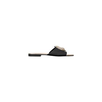 Just Cavalli Elisie Satin Slide Sandalen - - Shoes - Damen - Schwarzk - 35 EU