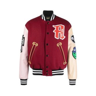Aries Homme, Vestes, Multicolore, Taille: L Veste Varsity Homme