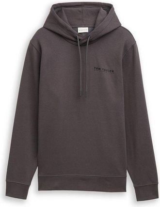 Tom Tailor Sweatshirt Strick & Sweatshirts Hoodie Sweatshirt mit Logo-Print
