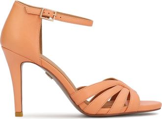 Kazar Femme, Chaussures, Orange, Taille: 39 EU Sandales &agrave; talons hauts en cuir
