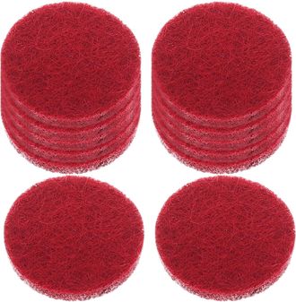 SOLUSTRE DOITOOL 100 St&uuml;ck Runde Nachf&uuml;llpads aus Baumwolle f&uuml;r &Auml;therische &Ouml;le Diffusor Duftkissen f&uuml;r Auto Zuhause und Yoga Saugf&auml;hige Aromapads f&uuml;r &Ouml;l Diffus