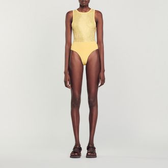 Sandro Body &agrave; strass