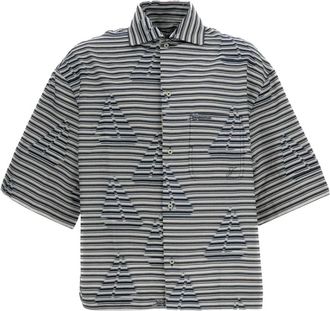 Jacquemus Homme, Chemises, Bleu, Taille: S La Chemise Plage