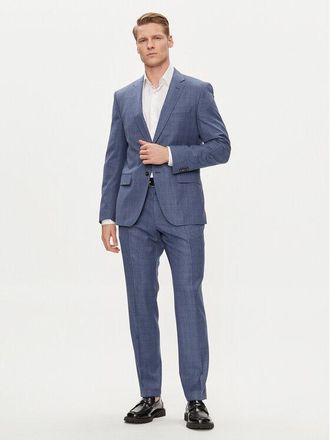 HUGO BOSS Anzug H-Huge-2Pcs-224 50509502 Blau Slim Fit