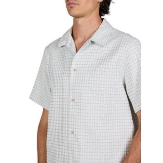 Les Deux Chemise droite jacquard en coton