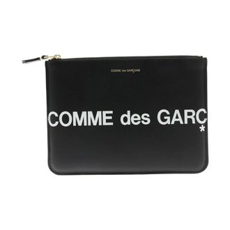 Comme Des Gar&ccedil;ons Huge Logo Pouch - - Bags - Damen - Schwarzk - ONE SIZE
