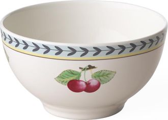 Villeroy & Boch Villeroy und Boch French Garden Fleurence Schale, Premium Porzellan, Weiß/Bunt