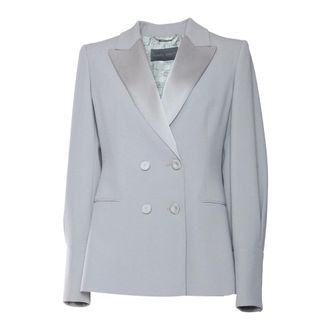 Alberta Ferretti Giacca - - Jackets - Damen - Grau - M
