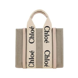 Chlo&eacute; Woody Small Tote - - Bags - Damen - Grau - ONE SIZE