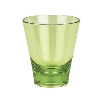 Spirella XXXL Shop Zahnputzbecher, Gr&uuml;n, 8,5x10 cm, Kunststoff