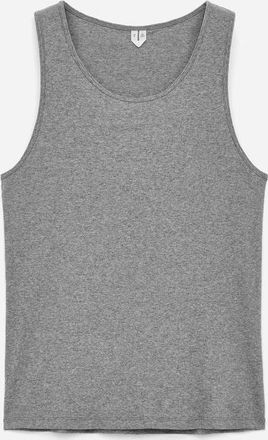 Arket Geripptes Tanktop -Grau