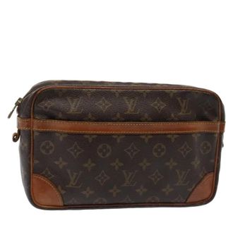 Louis Vuitton Pre-owned Canvas clutches - - Pre-owned - Damen - Braun - ONE SIZE