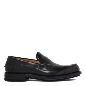 Fabi Homme, Chaussures, Noir, Taille: 44 EU Calfskin Loafer