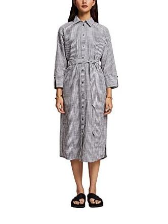 Esprit 063ee1e303 Robe, 010/anthracite, M Femme