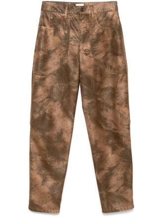 Isabel Marant pantalon Kelvina - Marron