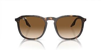 Ray-Ban Lunettes de soleil unisexes Rb2203, Havane/marron dégradé transparent, 52 mm