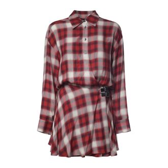 Pinko Pinko - Aquilegia Shirt Dress - Femme - Robes - Multicolore - Taille: 38 FR