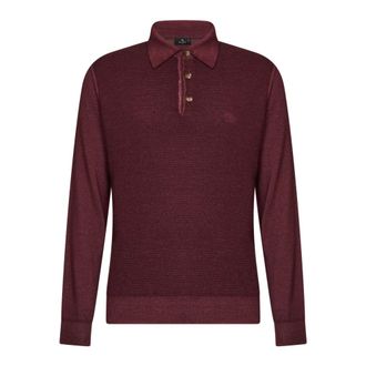 Etro Homme, Tops, Rouge, Taille: XL Etro T-shirts et Polos