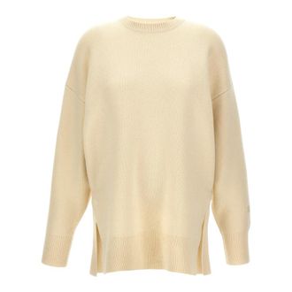 Toteme Pullover mit Rundhalsausschnitt - - Knitwear - Damen - Beige - S