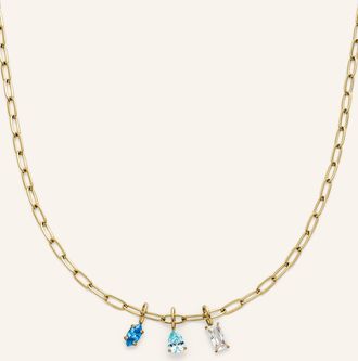 s.Oliver S.Oliver Halskette Aus Edelstahl gold