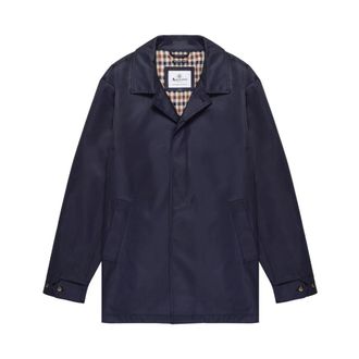 Aquascutum Caban Trench - - Jackets - Herren - Blau - 2XL