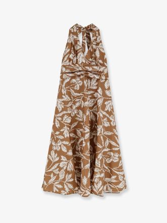 Max Mara Mxmebella printed cotton dress - MAX MARA - gender_Woman