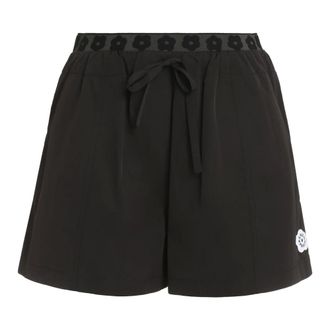 Kenzo Femme, Shorts, Noir, Taille: 42 FR Cotton Blend Shorts