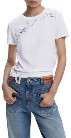 Desigual TS_Charly, 1000 Blanc, XL