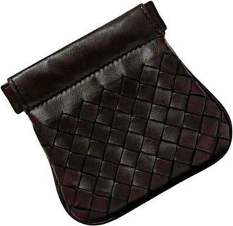 Bottega Veneta unisex, Pre-owned, Brun, Taille: ONE Size Portefeuille en cuir vintage Pre-owned