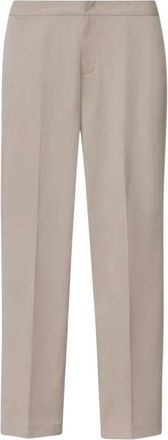 Fabiana Filippi Femme, Pantalons, Beige, Taille: 38 FR Straight Leg Pantalons
