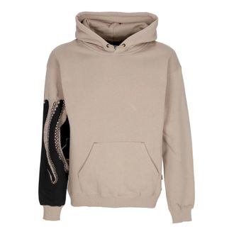 Octopus Kapuzenpullover mit geripptem Saum - - Sweatshirts & Hoodies - Herren - Beige - M