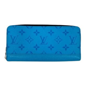 Louis Vuitton Portefeuille Pre-owned en toile - Homme - Pre-owned - Bleu - Taille: ONE Size