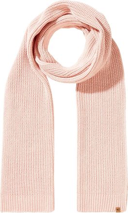 Camel Active Damen Strickschal aus reiner Baumwolle Rosa, womenswear-OS