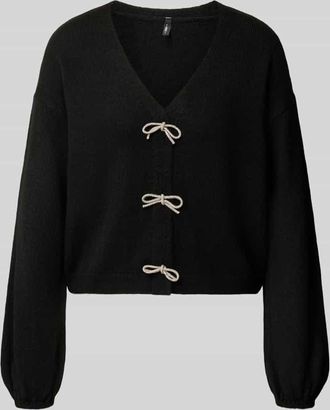Only Strickjacke mit dekorativen Schleifen