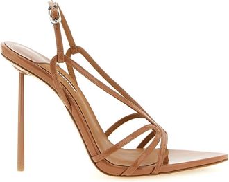 Le Silla Femme, Chaussures, Brun, Taille: 39 EU Eugenie Sandal