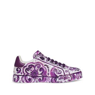 Dolce & Gabbana Mode Sneakers Ck2330Ai396I03Tn - - Shoes - Damen - Lila - 36 1/2 EU