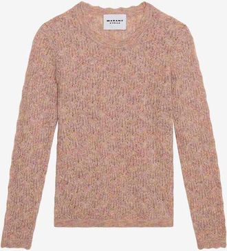 Isabel Marant Pull Obeline - Femme - Multicolor Beige - Taille 34 - Marant &Eacute;toile