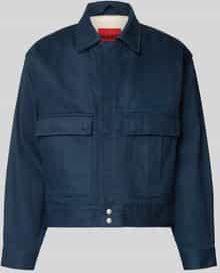 HUGO BOSS Relaxed Fit Jeansjacke aus reiner Baumwolle Modell HUGO 083/1
