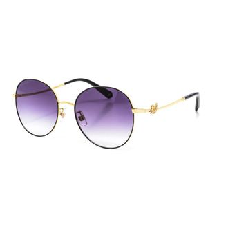 Swarovski Runde Metall-Sonnenbrille - - Accessories - Damen - Gelb - ONE SIZE