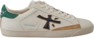 Premiata Homme, Chaussures, Beige, Taille: 45 EU Steven 7284 Baskets