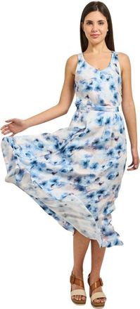 Yes-Zee YES Zee, Femme, Robes, Multicolore, Taille: 42 FR Longue jupe avec fermeture &eacute;clair lat&eacute;rale