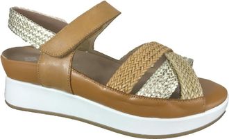 PieSanto Femme, Chaussures, Multicolore, Taille: 37 EU Sandale compens&eacute;e