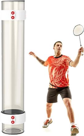 Generic Lenkradhalterung - Badminton-R&ouml;hrchen, Aufbewahrungsbeh&auml;lter f&uuml;r Lenkr&auml;der | Badminton-Ausr&uuml;stung f&uuml;r Fitnessstudio, Badmintonplatz