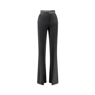 Actualee Viskose-Mischung Hose - - Trousers - Damen - Schwarzk - S