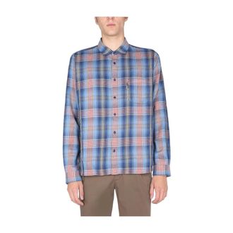 Ymc You Must Create Homme, Chemises, Bleu, Taille: XL Chemise Classique