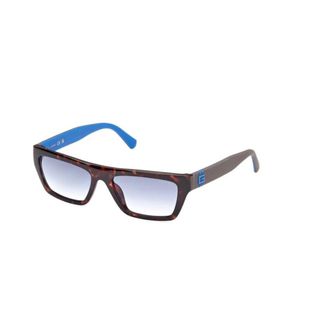 Guess Gradient Blue Sonnenbrille Dark Havana Stil - - Accessories - unisex - Braun - 55 MM