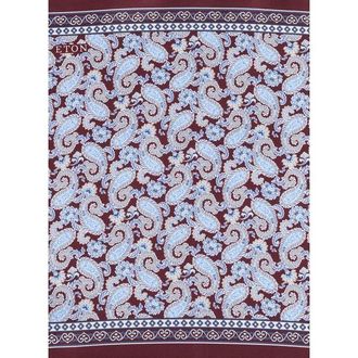 Eton Carr&eacute; de soie &agrave; motif